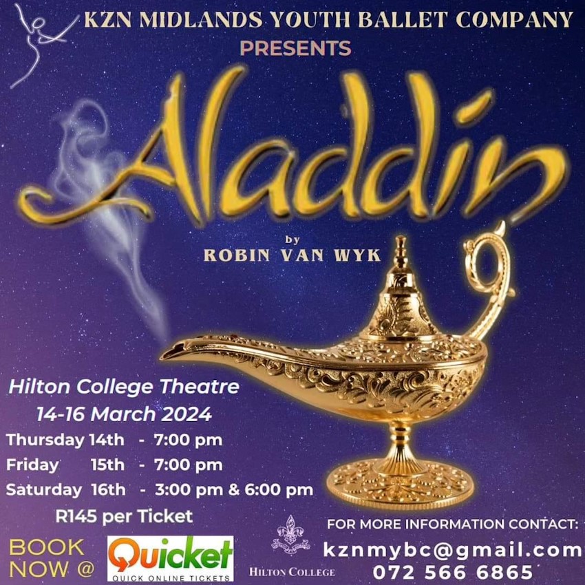 Aladdin by Robin Van Wyk - HiltonVillage.co.za