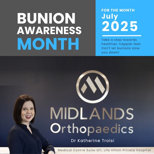 Bunion Awareness in July with Dr Katherine Troisi - HiltonVillage.co.za