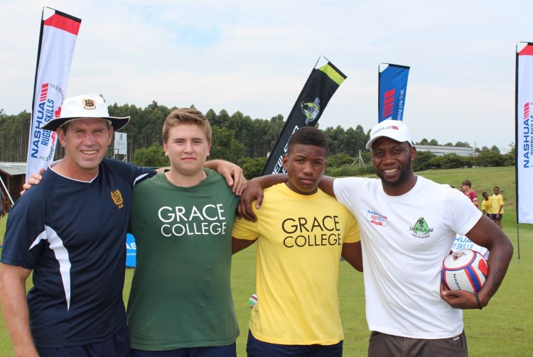 Rugby Greats at Grace College - HiltonVillage.co.za